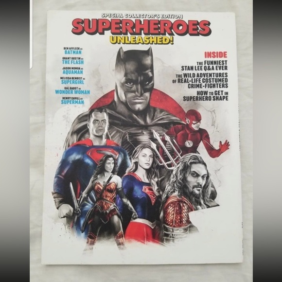 Vanity Fair | Other | Superheros Unleashed 26 Special Collectors Edition Magzine | Poshmark